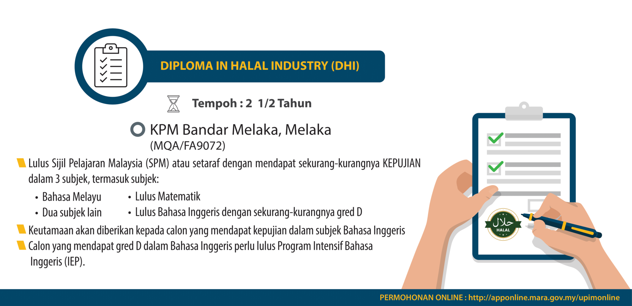 Senarai Program KPM - Hi-Edu MARA